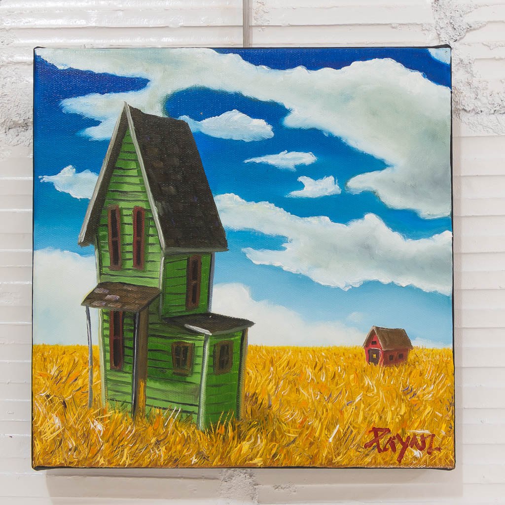 Forgotten Farm | 10" x 10" by Glenn Payan