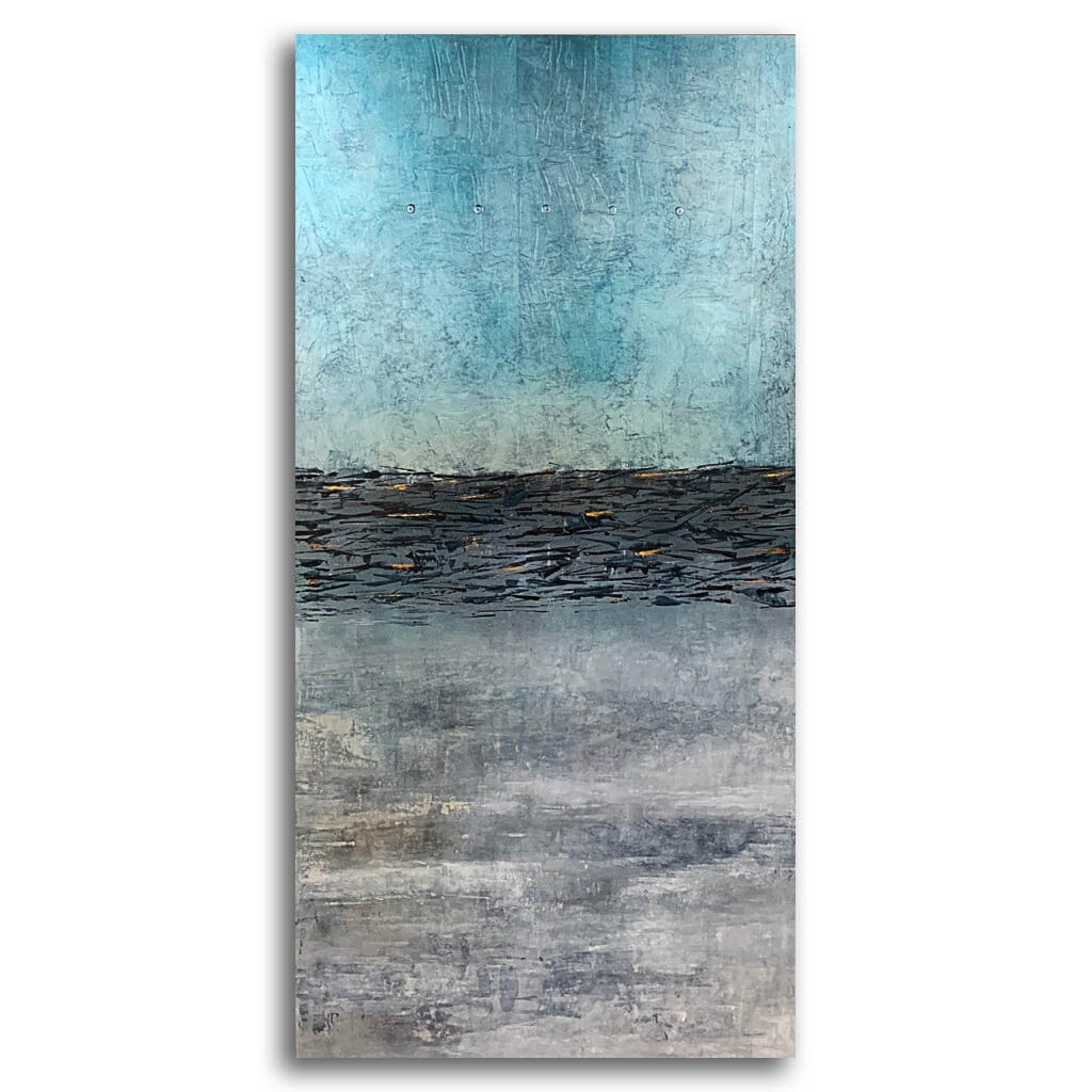 Swimming Upstream | 47" x 23.5" by David Graff