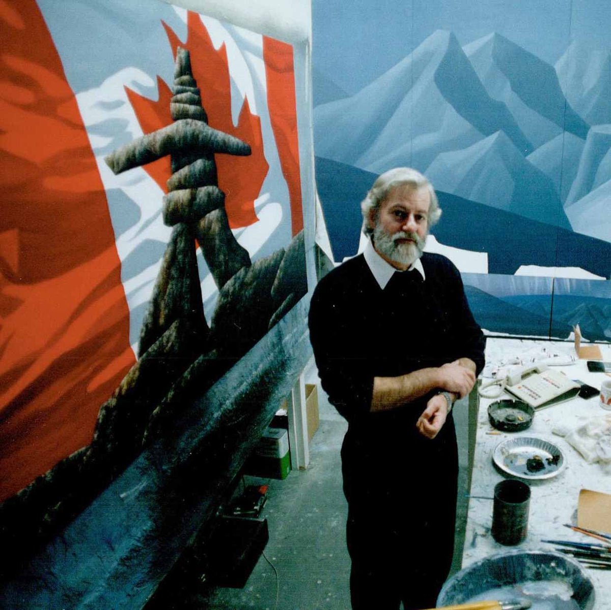 Kenneth Michael Kirkby, a talented painter with Viking heritage, passe ...