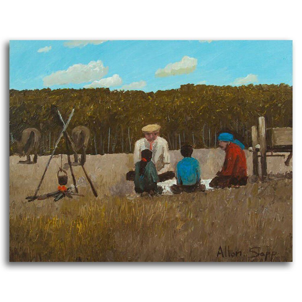 Allen Sapp Paintings