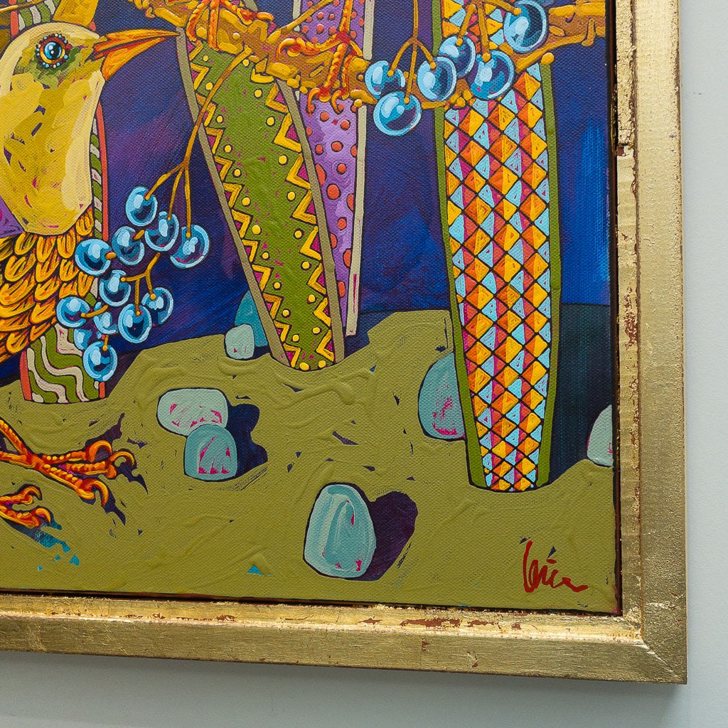 An Exotic Holiday | 18" x 18" by Grant Leier - West End Gallery