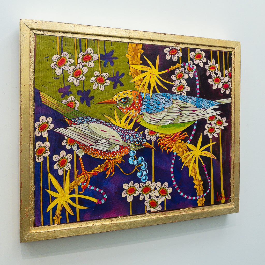 A Lovely Spring Romance | 16" x 20" by Grant Leier - West End Gallery