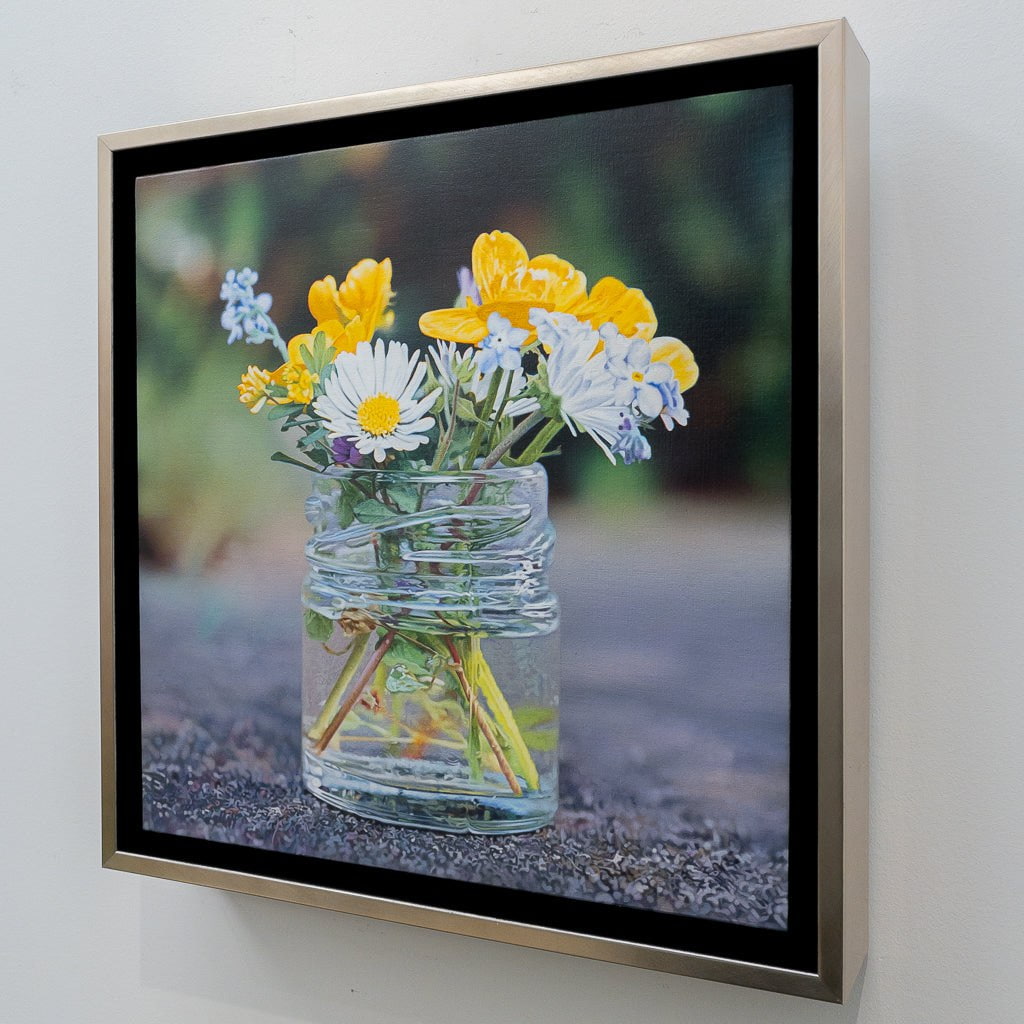 A Bouquet Along The Path | 12" x 12" - West End Gallery