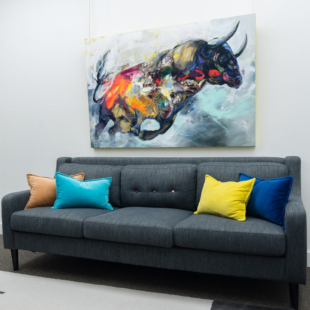Survival Instinct | 40" x 60" by Annabelle Marquis - West End Gallery