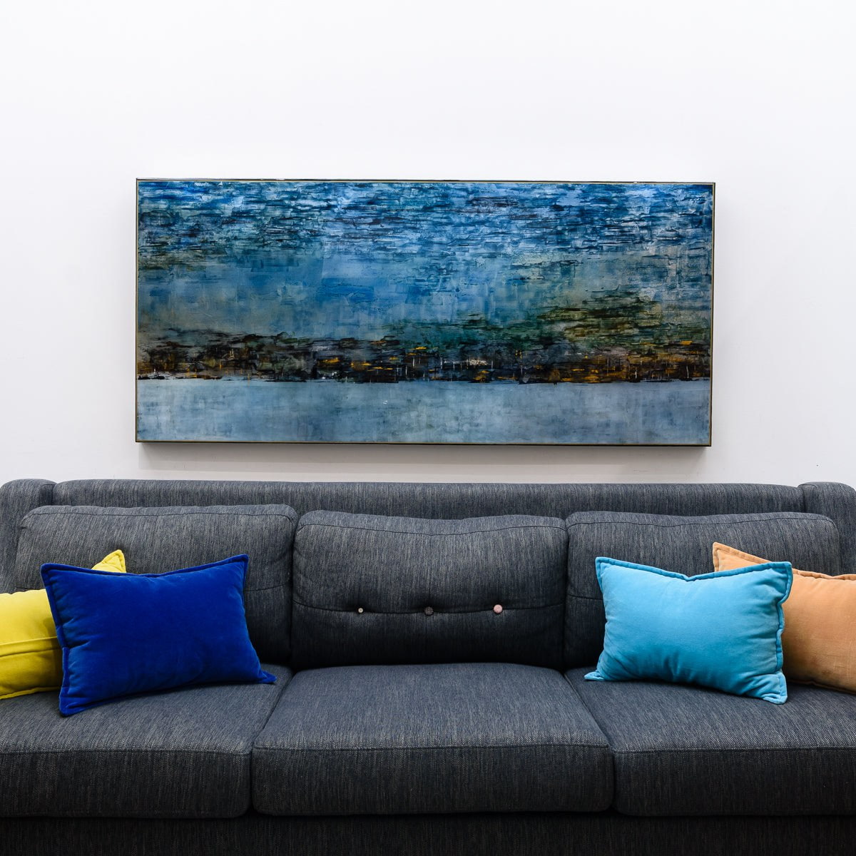 Painted From Memory | 27.5" x 60" by David Graff
