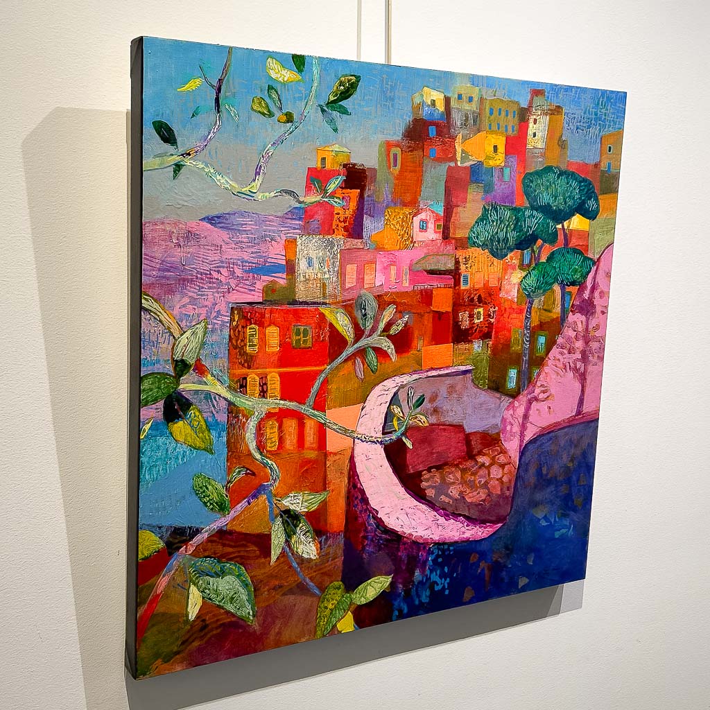 Mediterranean Sunshine | 30" x 30" by Paul Jorgensen - West End Gallery