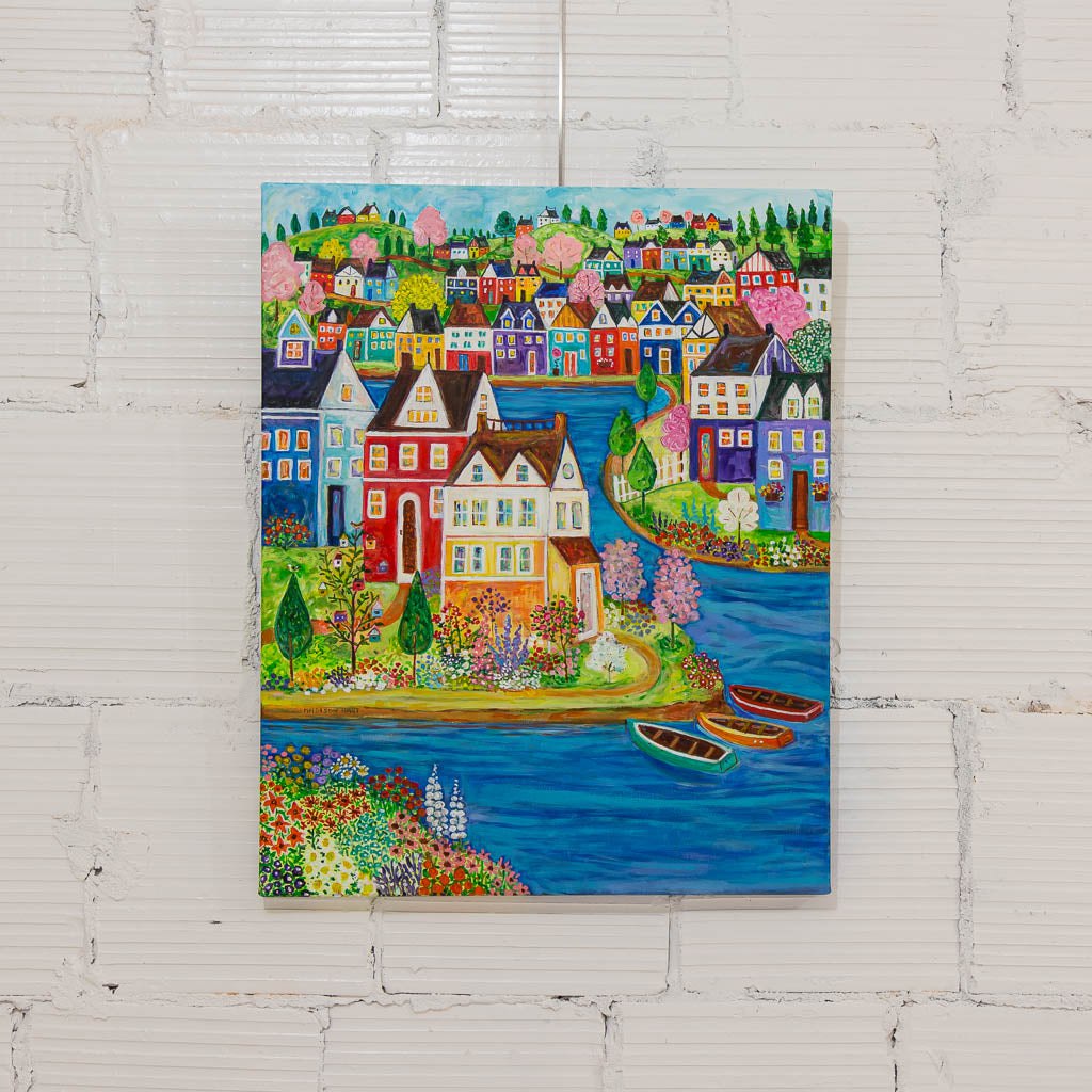 Tide's In | 30" x 24" by Madison Hart - West End Gallery