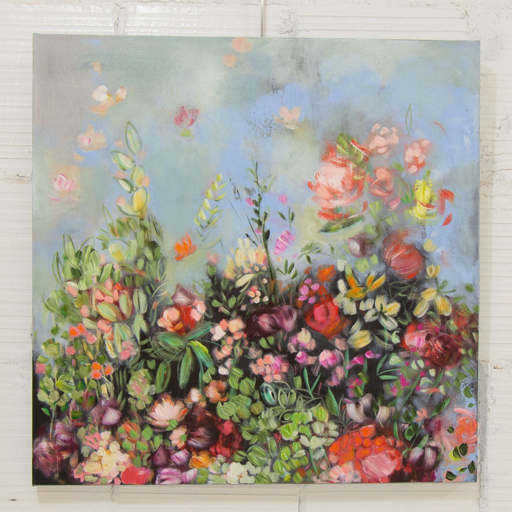 Meadow Melody | 30" x 30" by Ilinca Ghibu