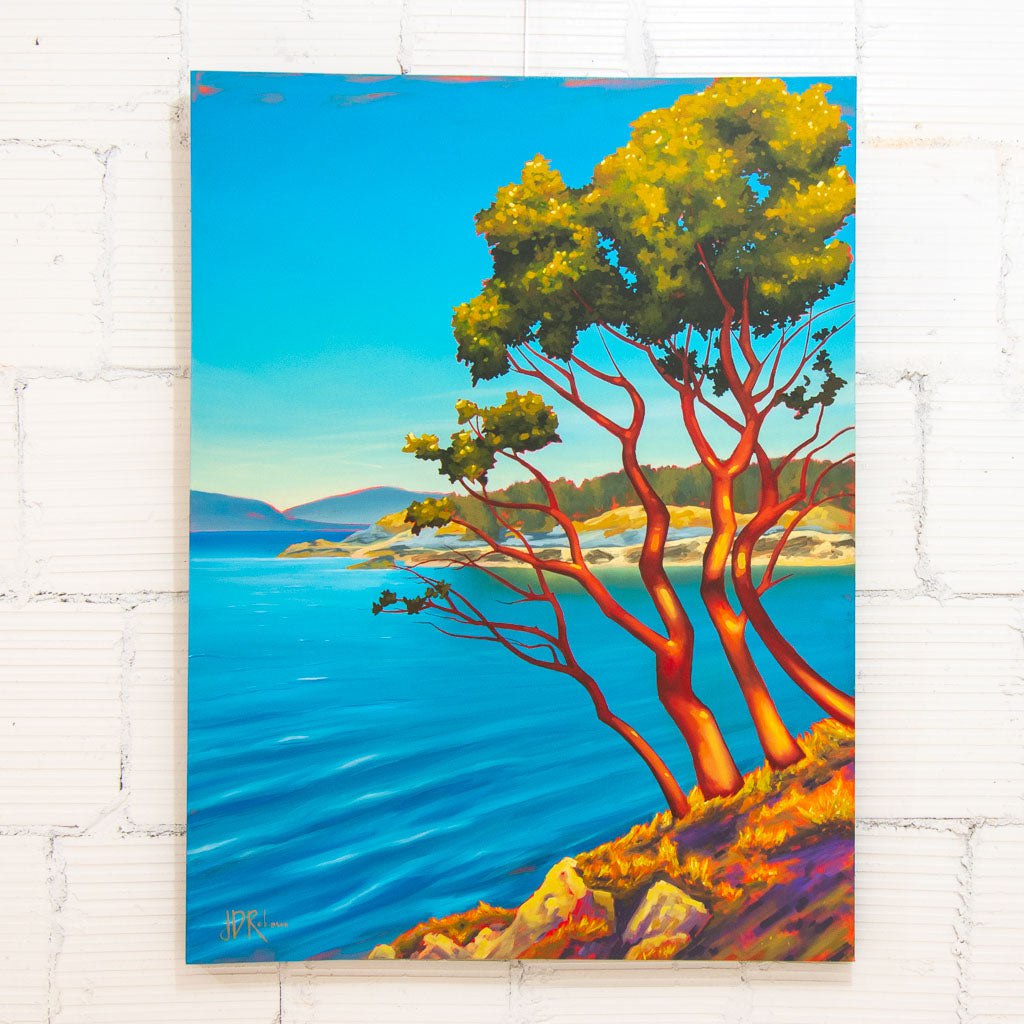 Sentinels of the Sea | 48" x 36" by Jenna D. Robinson | West End Gallery