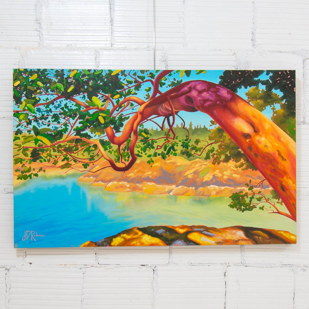 Dive into the Light | 30" x 48" by Jenna D. Robinson | West End Gallery