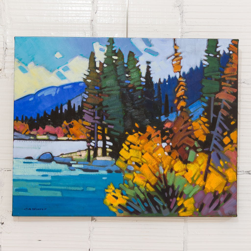 A Turn on the Bow | 24" x 30" by Cameron Bird - West End Gallery