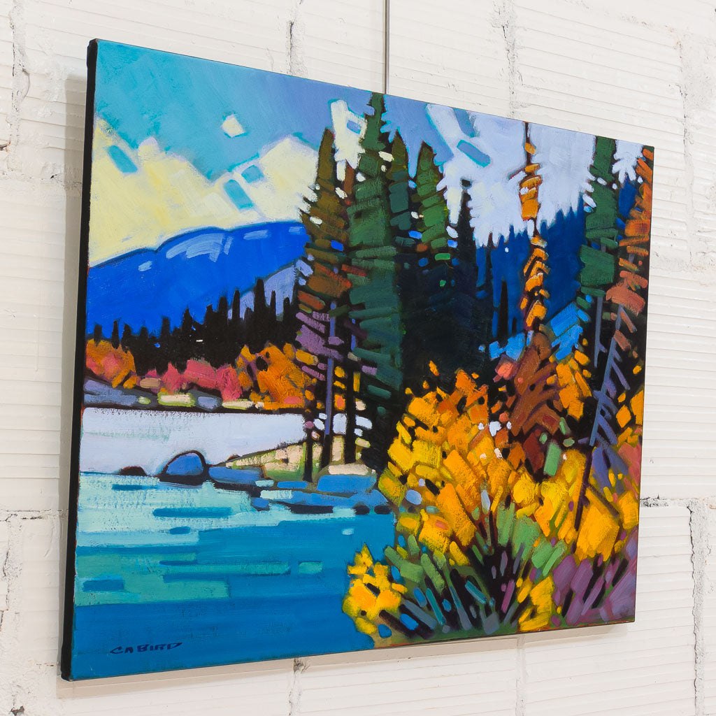 A Turn on the Bow | 24" x 30" by Cameron Bird - West End Gallery