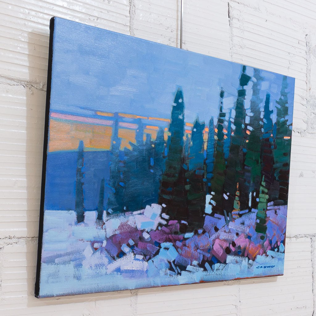 A Light Snow Falling | 22" x 28" by Cameron Bird - West End Gallery