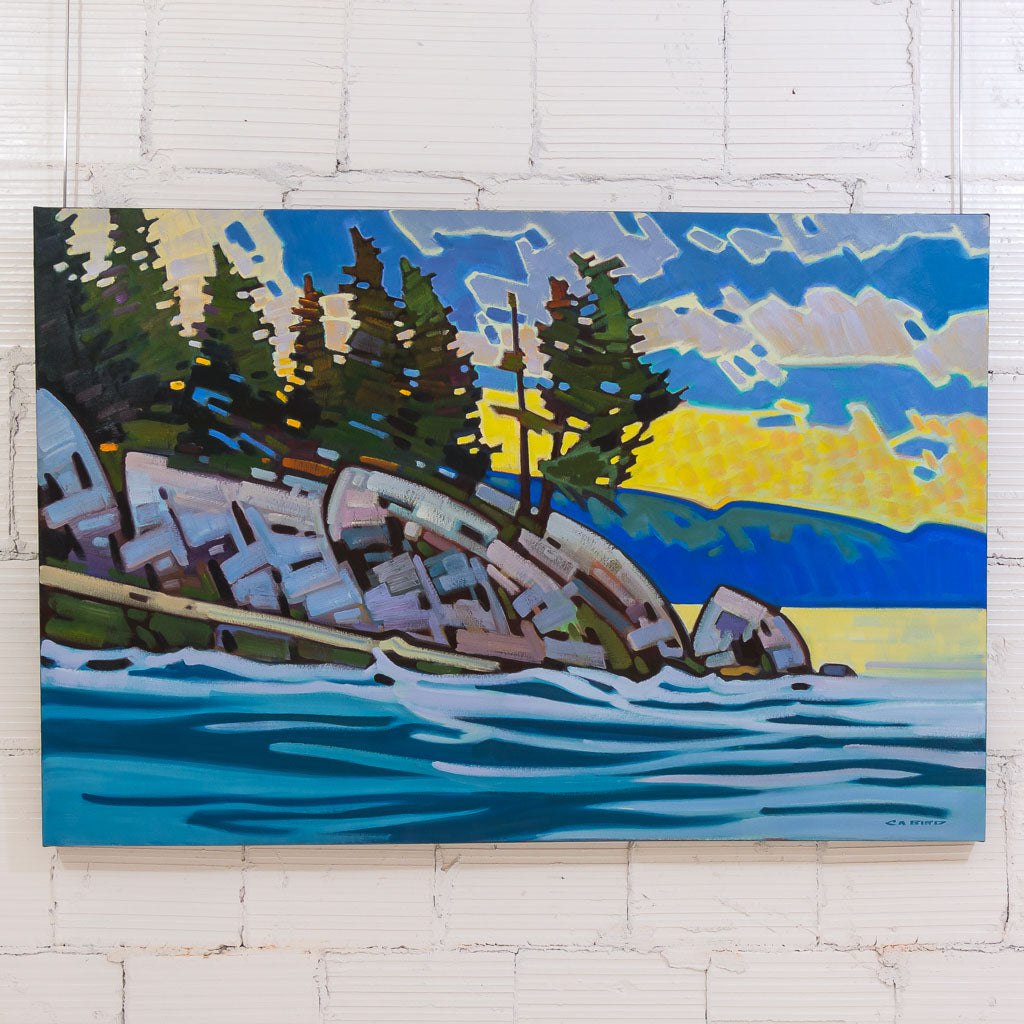 Summer Winds, Hardy | 40" x 60" by Cameron Bird