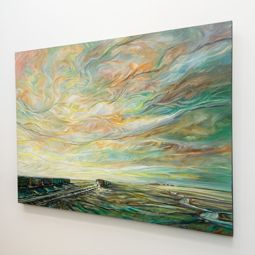 Prairie Stage | 36" x 48" by Steve R. Coffey - West End Gallery
