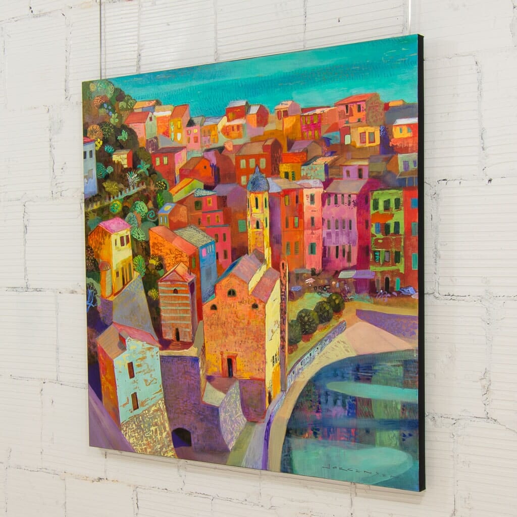 From the Trail Above | 48" x 48" by Paul Jorgensen - West End Gallery