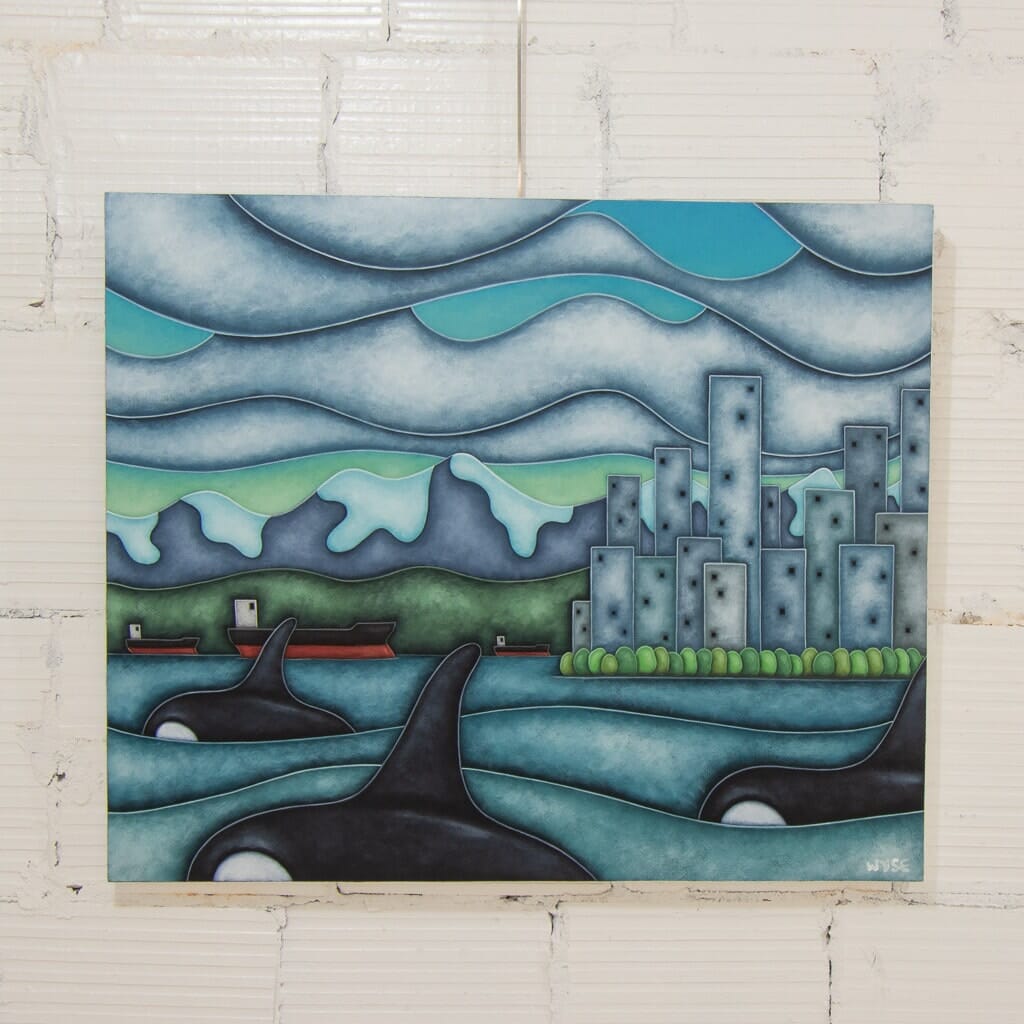The Tour | 30" x 36" by Peter Wyse