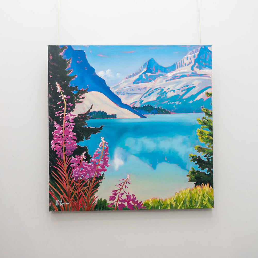 Bow | 36" x 36" by Jenna D. Robinson | West End Gallery