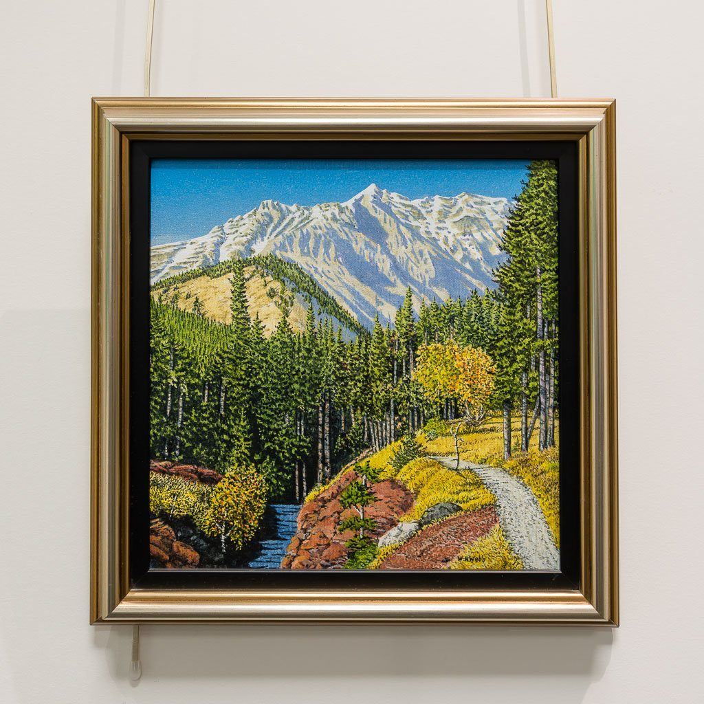 Red Rock Canyon Study by W. H. Webb